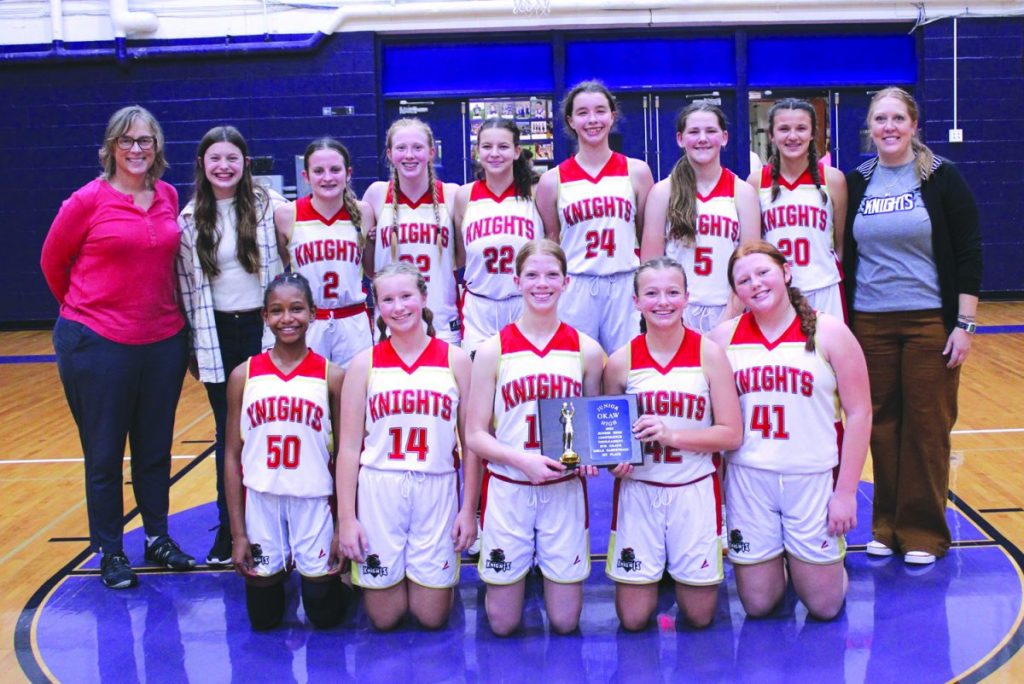 ALAH 8th grade girls’ basketball wins Jr. High Okaw Conference ...