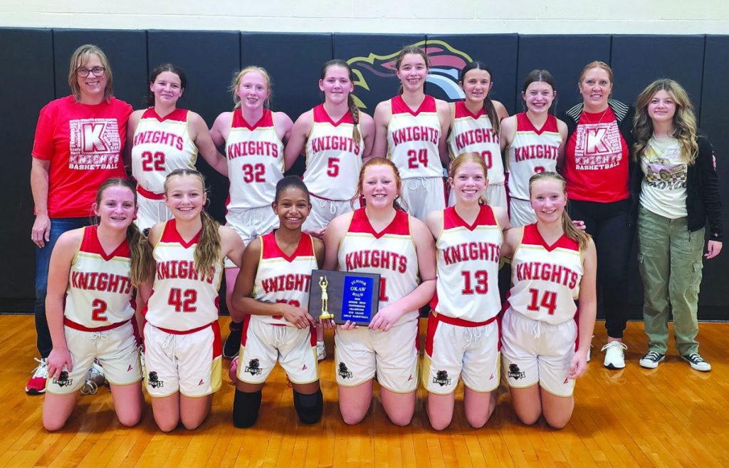 8th Grade Girls Basketball Team Earn Jr. High Okaw Conference ...