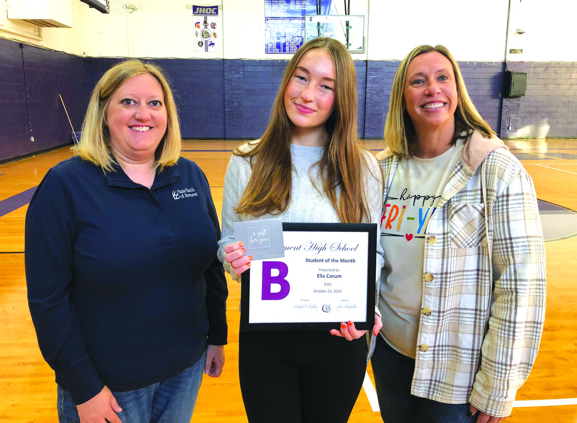 Ella Corum named Bement High School Student of the Quarter – The County ...