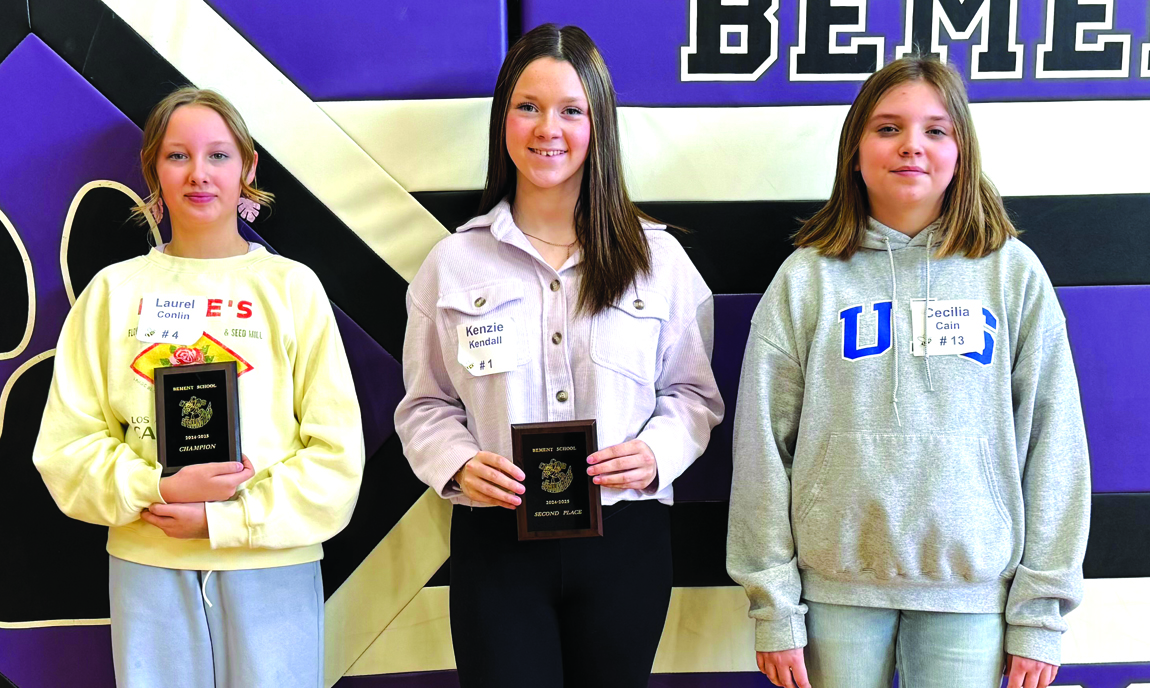 BEMENT SPELLING BEE – The County Chronicle