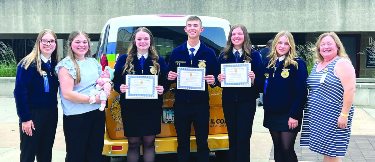 Proud achievement for ALAH FFA members Hilligoss, Miller, and Rawlins ...