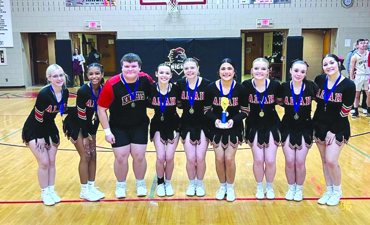 LINCOLN PRAIRIE CONFERENCE TOURNAMENT CHEER CHAMPS – The County Chronicle